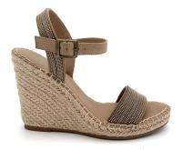 China Stylish Womens Espadrilles Shoes Comfortable With Canvas Upper Material for sale