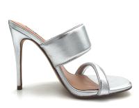 China Leather Upper Material Womens Mule Heels With Open Toe Close Toe for sale