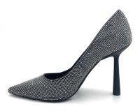 China Party Cocktail Black Women Heels Fashionable With Rubber Outsole for sale