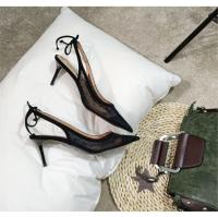 China Block Heel Women Round Toe Shoes Slip Resistant With Synthetic Material for sale