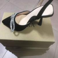 China Customized Womens High Heel Sandals With White Red Blue Color for sale