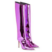 China Knee High Womens Footwear Shoes Black Color Lightweight Breathable for sale