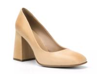 China Leather Lining Womens Pump Heels Fashionable And Comfortable for sale