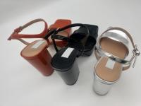 China Rubber Sole Ladies High Heel Sandals Lightweight Comfortable for sale