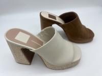 China OEM ODM Ladies Mule Heels Leather Upper Material For Formal Gatherings for sale