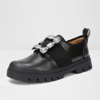 China Elegant Red Color female platform shoes With  Rubber Outsole Material for sale