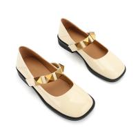 China Womens Flat Loafer Shoes Round Toe Comfortable With Leather Lining for sale