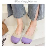 China Elegant Round Toe Loafer Flat Shoes Comfortable For Women All Seasons for sale