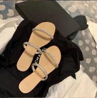 China Customized Women Flat Sandals Summer With Buckle Lace Up Closure Type for sale