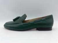 China Versatile Black Flat Ballerina Shoes For Women Leather Upper Material for sale