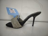 China 4.5In High Heel Ladies Court Shoes With Slip On Closure Type Leather Upper Material for sale
