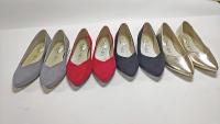 China Red Active And Fashion Forward Womens Footwears With EVA Sole High Durability for sale