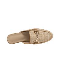 China Square Toe Stylish Slip On Loafers High Performance Slippers Breathable for sale