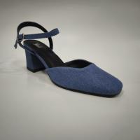 China Elegant Womens Chunky Heel Pump Heels For Cocktail Party for sale
