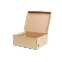 China Customized Rectangular Shoe Box Packaging Sturdy And Durable for sale