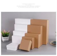 China Eco Friendly Customizable Rectangular Shoebox Packaging for sale