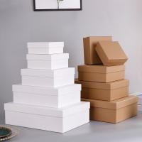 China Eco Friendly Customizable Rectangular Shoebox Packaging for sale