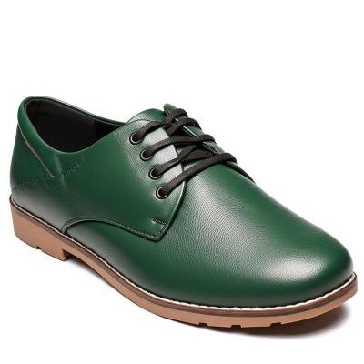 China Women's Leather Footwear Size 5-11 Lace-up Ankle Boots for sale