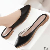 China Women's Slip-on Casual Shoes Square Toe Size 5-11 for sale