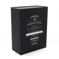 China Magnetic Book Shaped Custom Rigid Paper Box With EVA Foam Insert for sale