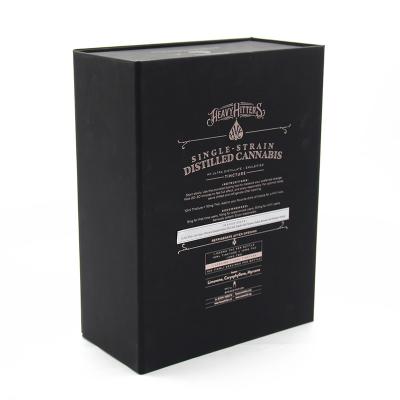China Magnetic Book Shaped Custom Rigid Paper Box With EVA Foam Insert for sale