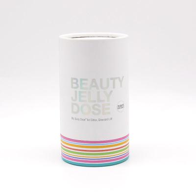 China 1mm 3 Layer Kraft Paper Tube Packaging Box With Silk Printing for sale