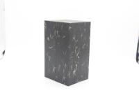 China Plain Black Cardboard Packaging Box CMYK Color With Silk Printing for sale