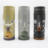 China Customized Luxury Cylinder Paper Tube Packaging Eco Friendly For Glass Bottle for sale