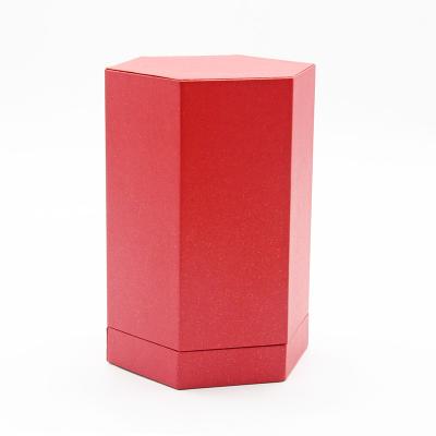 China Recycle Biodegradable Cardboard Tubes Hexagon Shape For Gift Packaging for sale