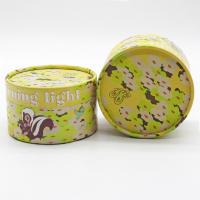 China Gold Foil Stamping Cardboard Tube Gift Box For Necklace Jewelry Packaging for sale