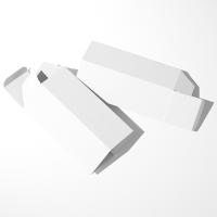 China Luxury Recyclable White Kraft Paper Box For Lotion Skin Care Bottle for sale