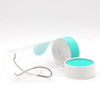 China Customize Cylinder Transparent Packing Paper Tube with PVC PET Window Cylinder Boxes for sale