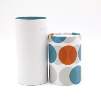 China Recyclable Customized Printed Kraft Paper Tube Round Perfume Oil Cardboard Gift Packaging Box for sale