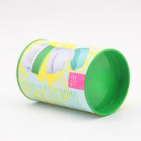 China Eco Friendly Cosmetic Packaging Cardboard Tube Containers With Tin for Cosmetic Bottles for sale