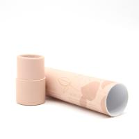 China Eco Friendly Recycled Twisted Up Lip Balm Paper Container Cardboard Tube For Lipsticks for sale