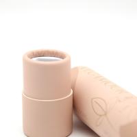 China Eco Friendly Recycled Twisted Up Lip Balm Paper Container Cardboard Tube For Lipsticks for sale