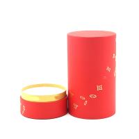 China Paper Tube Coffee Loose Tea Gift Box Cylinder Tube Coffee Tea Box Cylindrical Packaging Box for sale