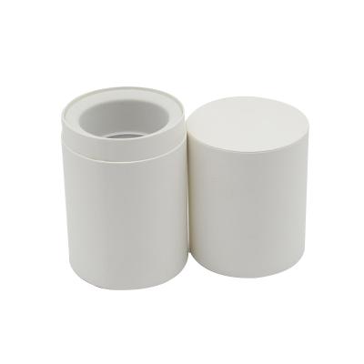 China Eco Friendly Round Cylinder White Cardboard Paper Tube With EVA Protection Rose Facial Water Bottle Cosmetic Packaging for sale
