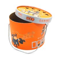 China Wholesale Food Grade DIY Biodegradable High Capacity Paper Tube Box With String For Fruit Gift Packaging for sale