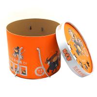 China Wholesale Food Grade DIY Biodegradable High Capacity Paper Tube Box With String For Fruit Gift Packaging for sale