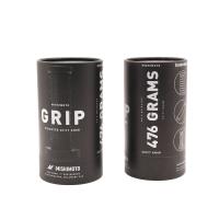 China Fancy Customized Hot Stamping Logo Matte Black Reed Diffuser Packaging Cylinder Round Paper Tube for sale