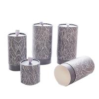 China Boxes Packaging Box White Paper Cardboard Silk Rope Print Tube Wedding Party Gift Package Tube for sale