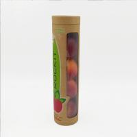 China Custom Design Cylinder Box Kraft Paper Tube Empty Cans For Powder Food Packaging Cardboard Tube Packaging for sale