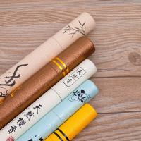 China Kraft Incense Stick Canister Paper Tube Cylinder Cardboard Boxes Incense Kraft Paper Box for sale