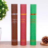 China Recycle Small Cylinder Poster Incense Stick Paper Packaging Tube Jar for sale