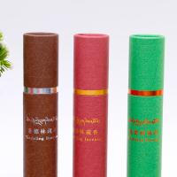 China Recycle Small Cylinder Poster Incense Stick Paper Packaging Tube Jar for sale