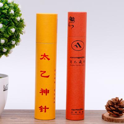 China Empty Custom Incenses Sticks Paper Tube Packaging Packing Round Boxes for sale