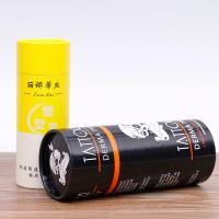 China Eco Friendly Food Grade Paper Cylinder Packaging Tube Box Tea Kraft Paper Tube Containers for sale