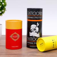 China Eco Friendly Food Grade Paper Cylinder Packaging Tube Box Tea Kraft Paper Tube Containers for sale