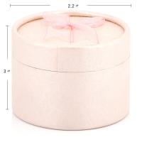 China Cardboard Kraft Lid and Base Mother's Day / Bridesmaid Gift Boxes Pink for sale